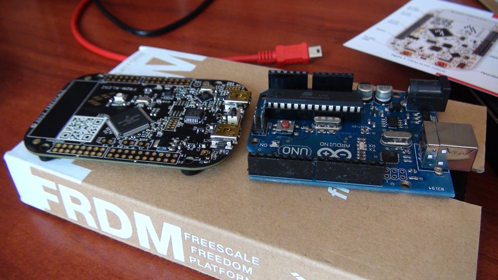 Mikrokontroler.pl – portal dla elektroników » Freescale Freedom KL25Z: "Arduino" na 32 bitach